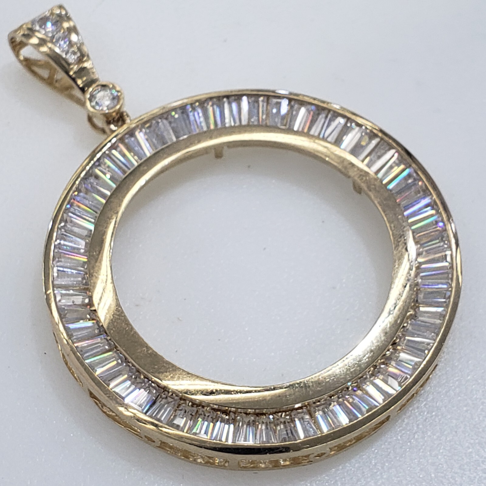 solid Real 14k gold 50 pesos centenario Coin Bezel Frame pendant | eBay