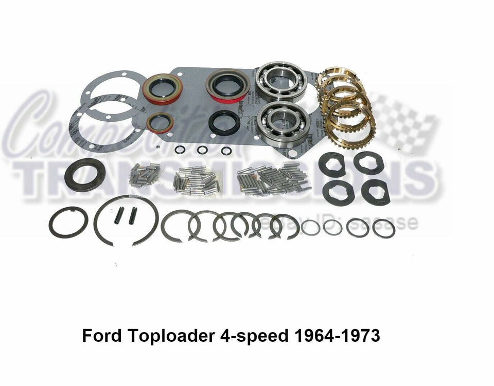 Ford Top Loader 4 Speed Rebuild Kit HEH RUG Transmission 1965-1973 ...