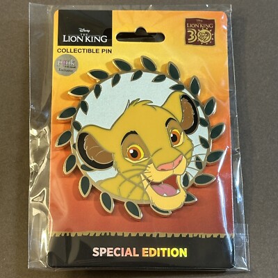 Simba Lion King Disney Pin Pink A La Mode Springtime Friends LE 300 3 ...