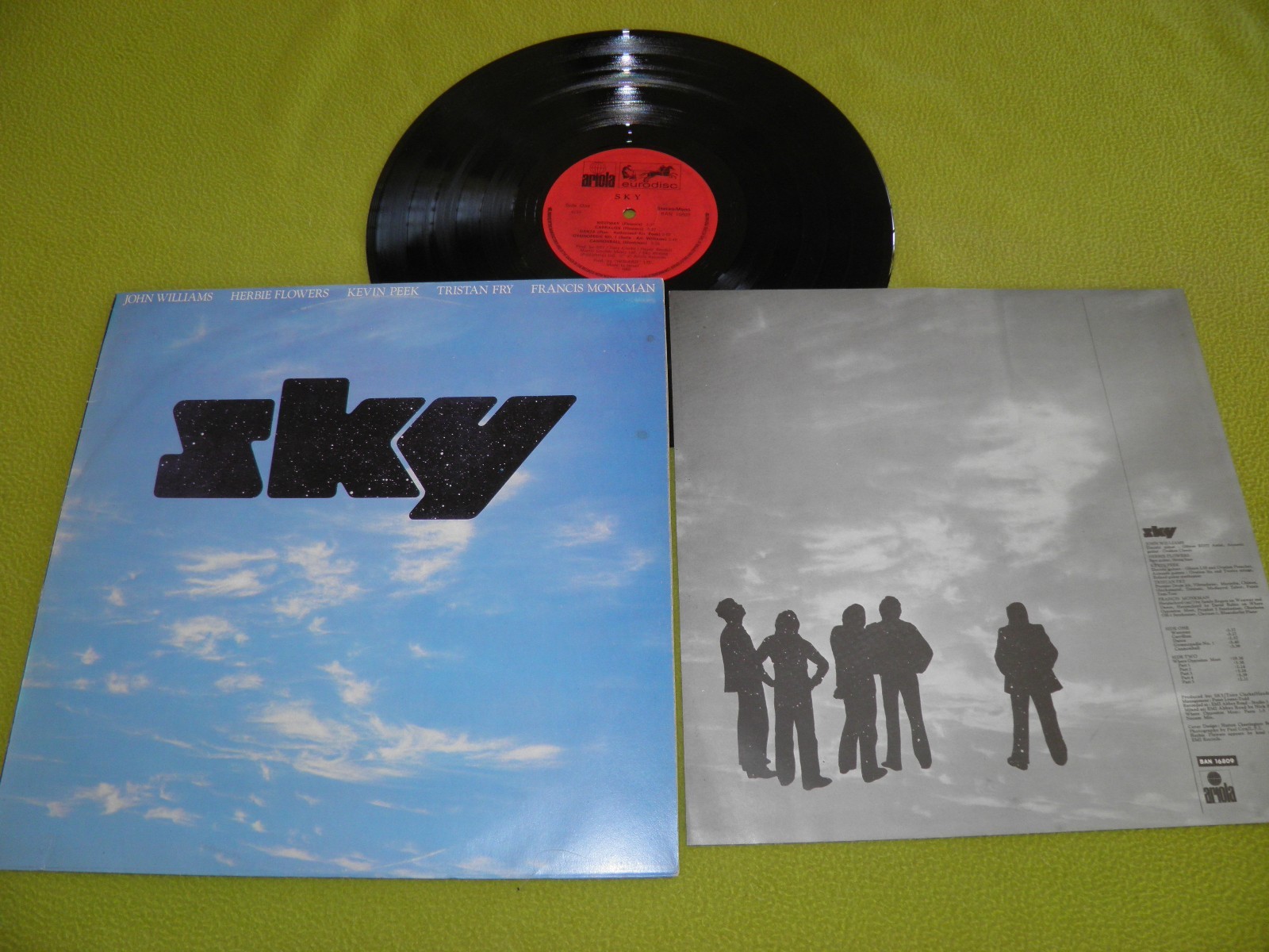 Sky - 1st Album - RARE Israel Press 1979 LP / Prog / John Williams / Kevin Peek | eBay