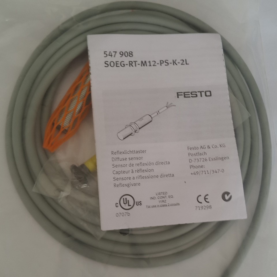 1piece new festo Proximity sensor SOEG-RT-M12-PS-K-2L Fast Shipping | eBay