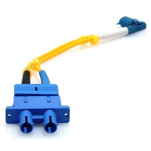 LC to ST Fiber Adapter 9/125 Singlemode Duplex Converter Dongle | eBay