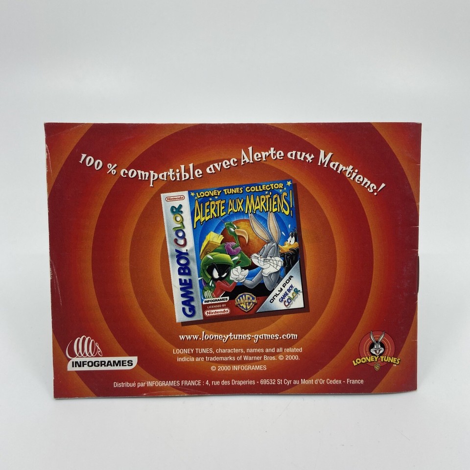 Notice Nintendo Game Boy Color GBC Looney Tunes La Revanche des ...