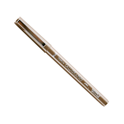6000BS-45 Marvy Permanent Calligraphy Marker, 5.0mm Tip, Sepia Ink ...