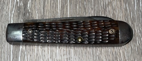 Vintage CASE TESTED XX bone Knife both snap | eBay