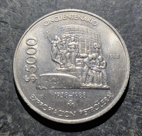 1988 Mexico 5000 Pesos Coin #joboj | eBay