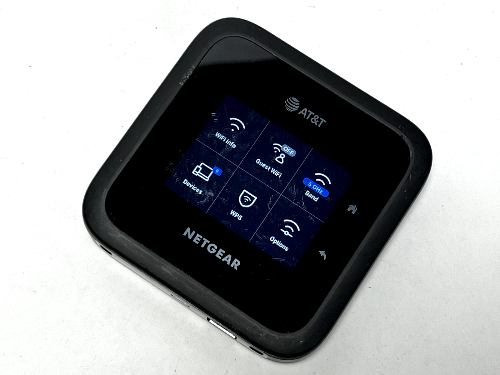 Netgear Nighthawk M6 Pro MR6500 Black AT&T WiFi 6 Mobile Hotspot Router ...