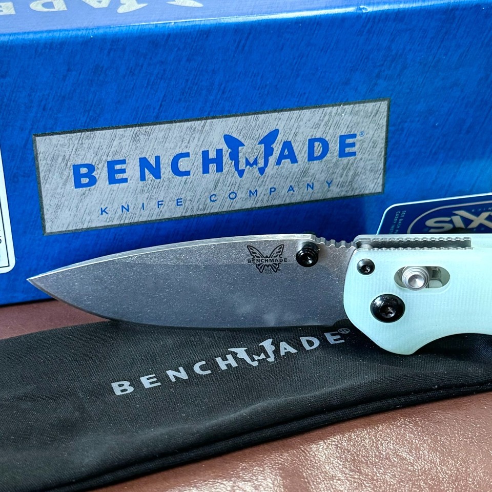 Benchmade 565-2101 Mini Freek AXIS Lock Jade G10 Folding Knife | eBay