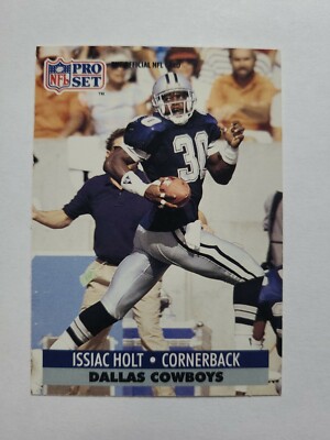 ISSIAC HOLT 1991 PRO SET FOOTBALL CARD # 131 E7596 | eBay