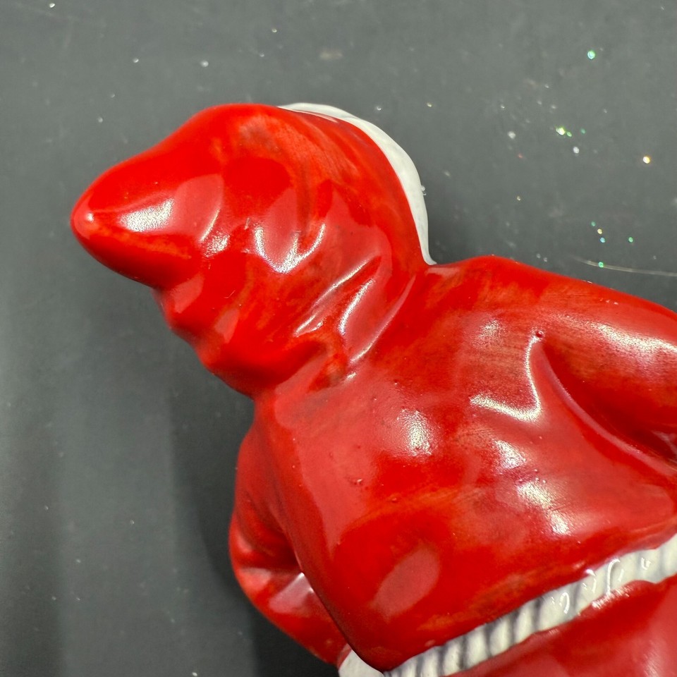 VINTAGE 1975 GOEBEL SANTA WITH SACK FIGURINE # 44350-09 W GERMANY NO ...