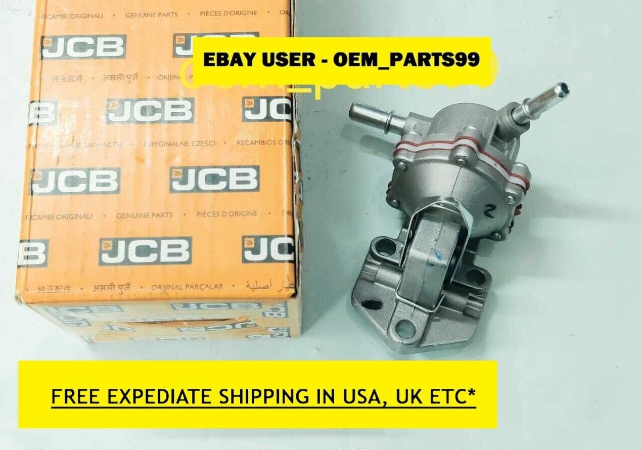 Jcb Backhoe Genuine Jcb Fuel Lift Pump (Part No. 320/07201 & 320/07037 ...
