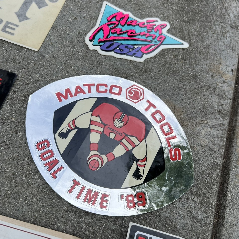 Vintage Motorcycle decals/stickers racing 80s - 90s era Motocross BMX ...