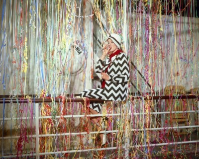 Julie Andrews On Cruise Ship With Streamers 8x10 inch photo | eBay
