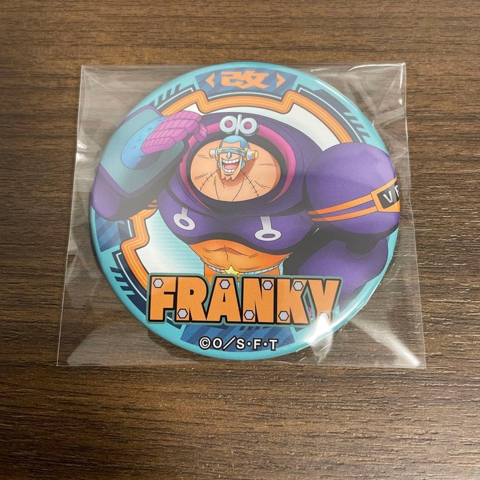 One Piece Can Badge Egghead Robin Franky | eBay
