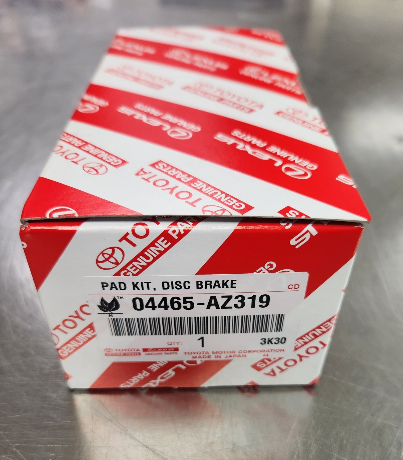 Genuine Toyota Highlander Sienna Front Brake Pads 04465-AZ219 04465 ...