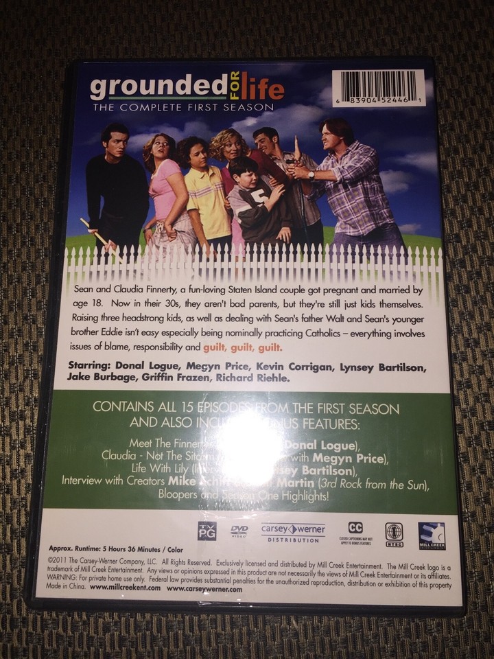 DVD Grounded for Life - Season 1 BRAND NEW first Donal Logue Megan ...
