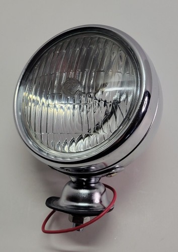 Vintage NOS Yankee Chrome Pedestal Mount Tractor Utility Driving Light ...
