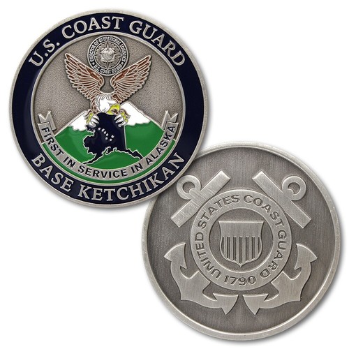US Coast Guard Base Ketchikan Alaska Challenge Coin | eBay
