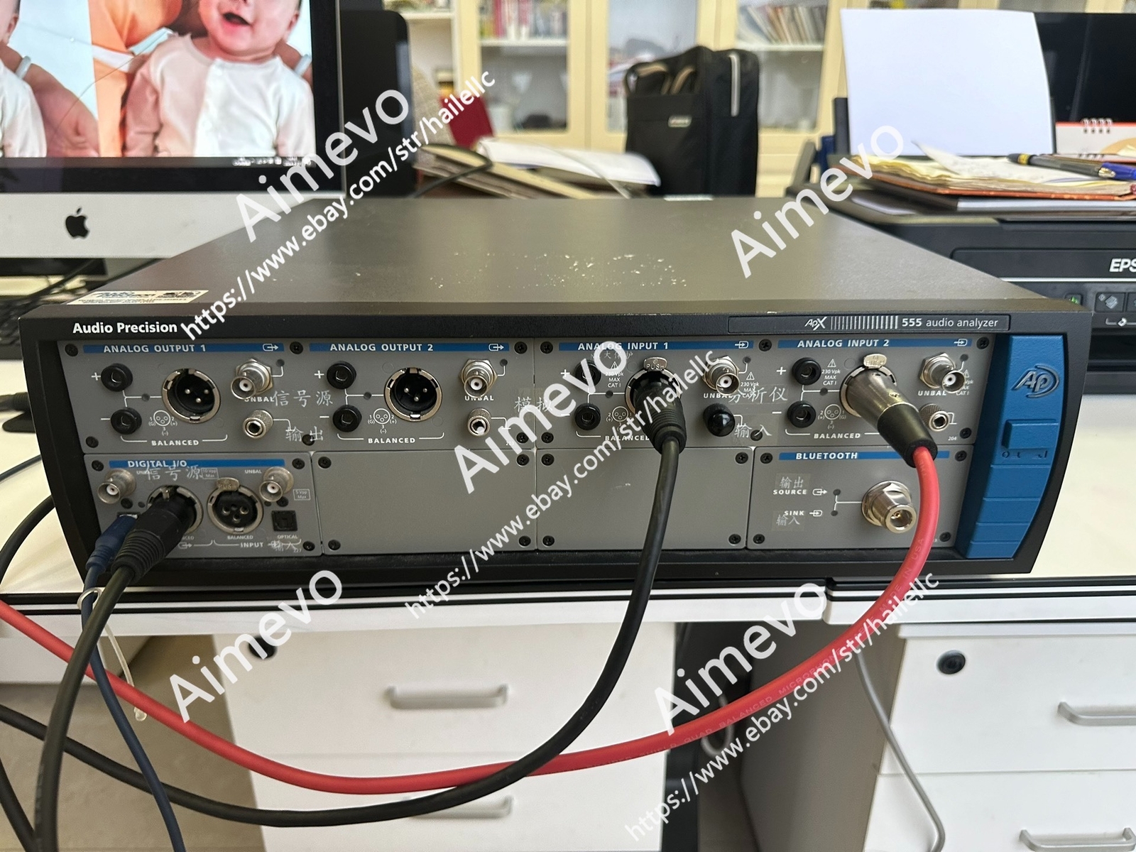 Audio precision APx555 audio analyzer/good test | eBay