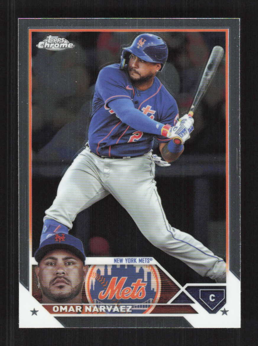 Omar Narvaez 2023 Topps Chrome Update New York Mets #USC69 | eBay