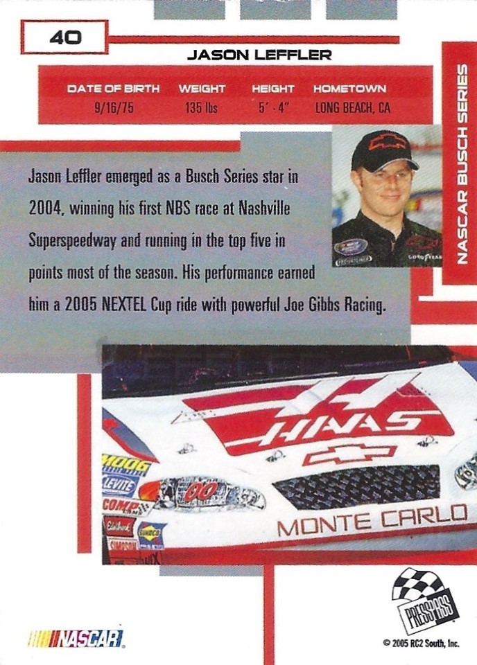 2005 Press Pass Eclipse NASCAR Auto Racing Trading Cards - Your Choice | eBay