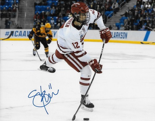 Signed Sophia Kunin PWHL Minnesota Wisconsin Badgers Womens Hockey 8x10 ...