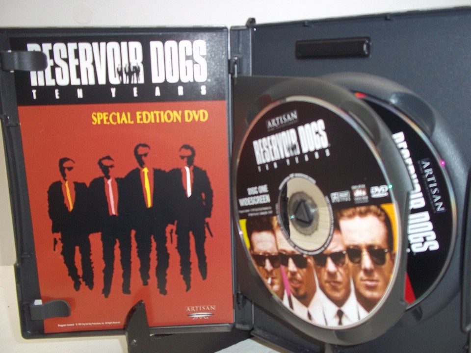 Reservoir Dogs DVD 10th Anniversary Quentin Tarantino | eBay