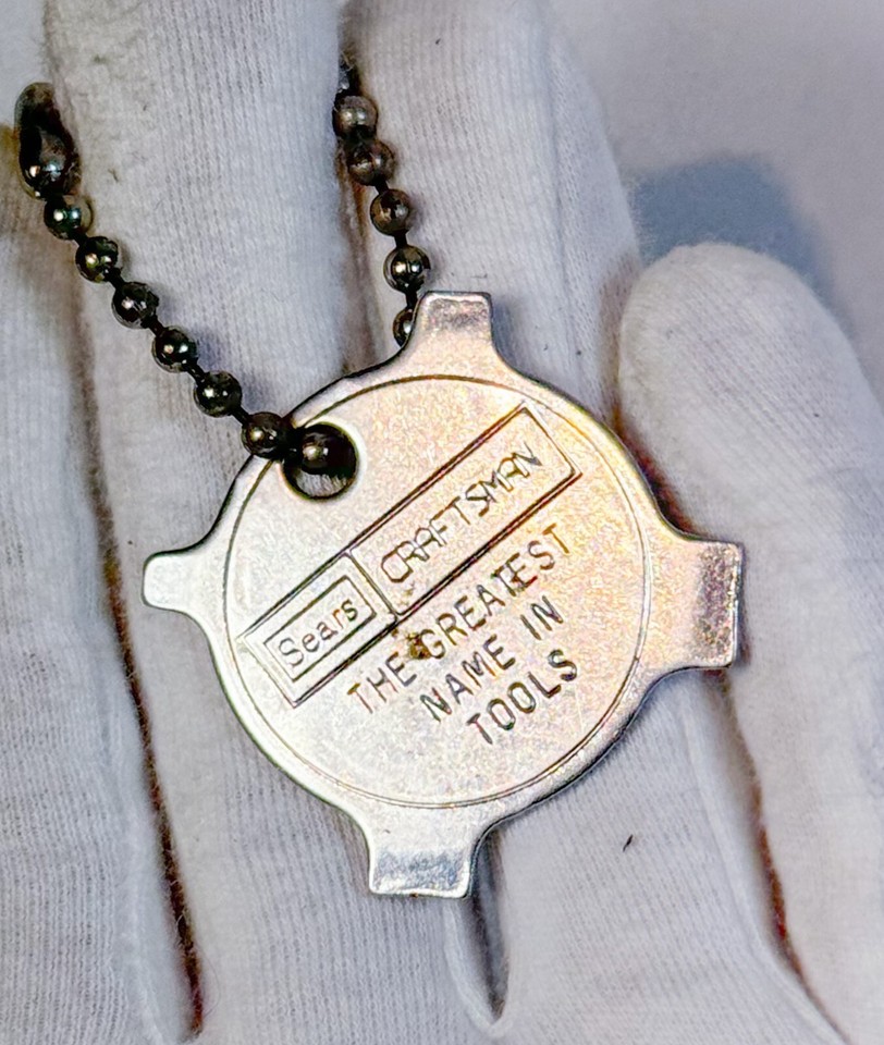 Vintage Sears Craftsman Flathead Screwdriver Keychain | eBay