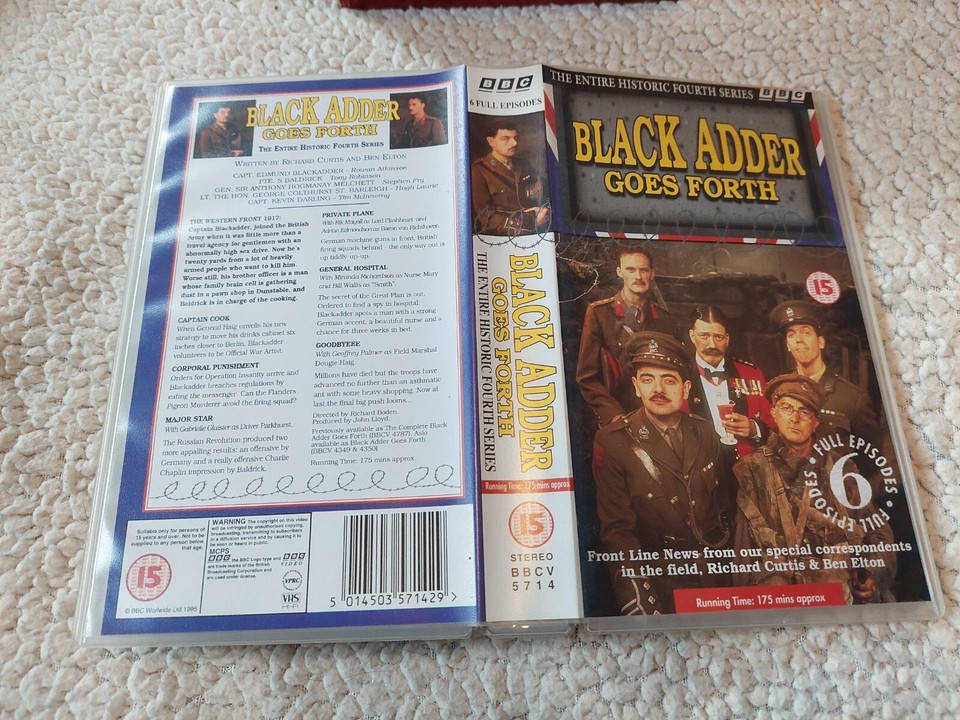 BLACKADDER: THE COMPLETE BOX SET [VHS] | eBay