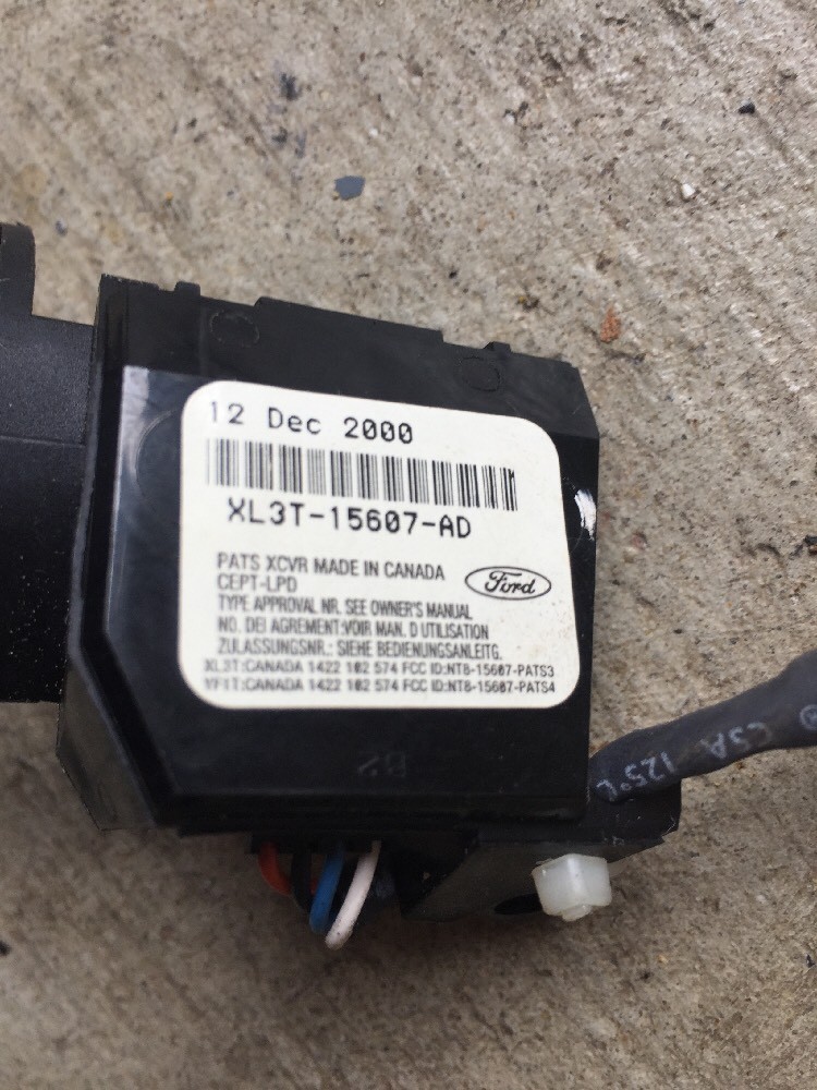 1999 2000 2001 FORD EXPEDITION F150 ANTI THEFT PATS TRANSCEIVER PN XL3T ...