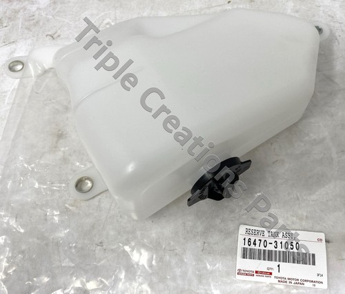 Toyota Genuine 16470-31050 Tank Assy Radiator Reserve 1647031050 OEM | eBay