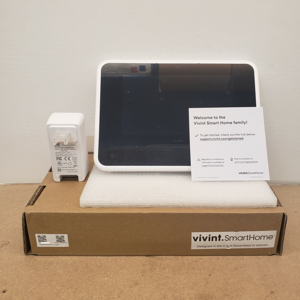 Vivint Smart Home Hub v2 Touchscreen Home Automation Control Panel VS ...