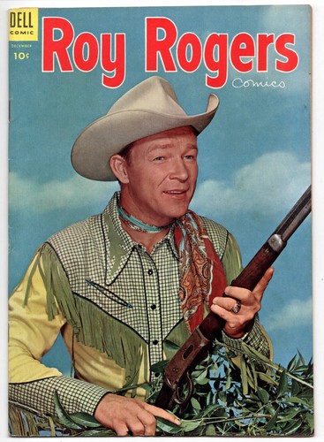 Roy Rogers Comics 84 Dell 1954 Bright Glossy HIGH GRADE John Buscema ...