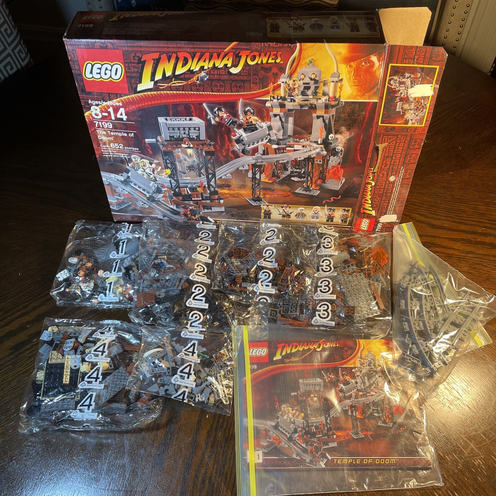 LEGO Indiana Jones: 7199 The Temple of Doom Open Box Sealed Bags Fast ...