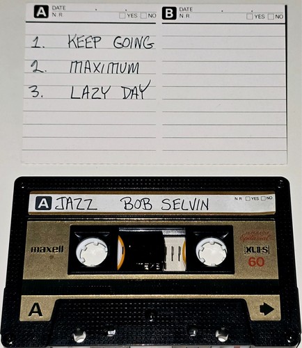 BOB SELVIN JAZZ DEMO TAPE CASSETTE PRIVATE SMOOTH STUDIO EP FUNK PIANO ...