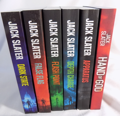 Lot of 6 Novels in the Jason Trapp series by Jack Slater #1,2,3,4,5,8 ...