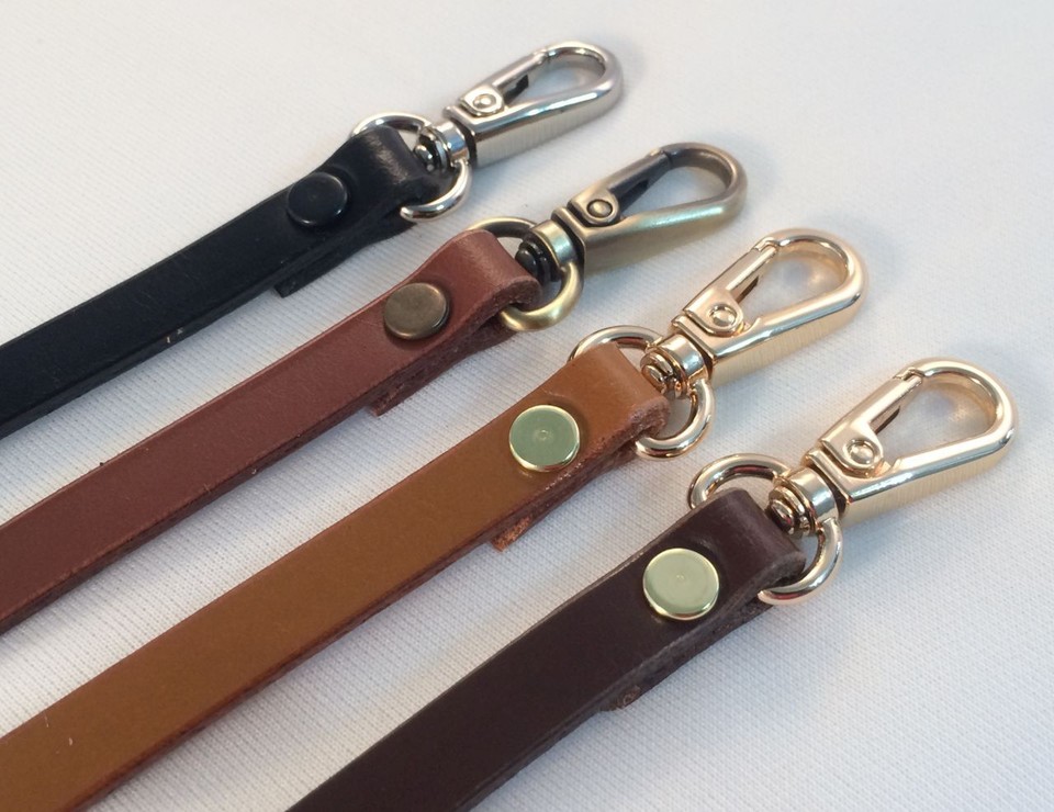 1/2 in. Quality (13mm) Leather Cross Body Replacement Strap for Bags ...