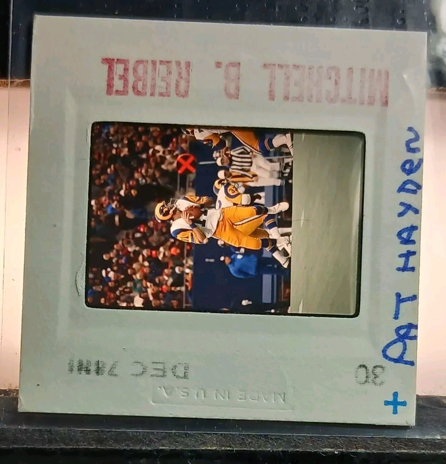 Pat Hayden Original 35mm Slide Dec 1978 Los Angeles Rams | eBay
