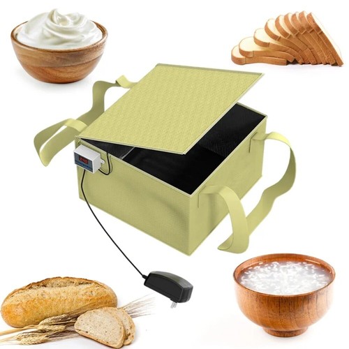 with Heating Pad Bread Proofer -50-110 Celsius Sourdough Starter Box ...