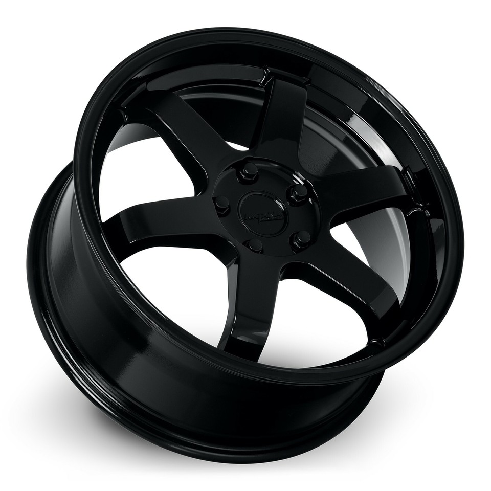 Set 4 18" Katana Wheels KR08 Glossy Black 18x8 Wheels 5x4.5 40mm Rims ...