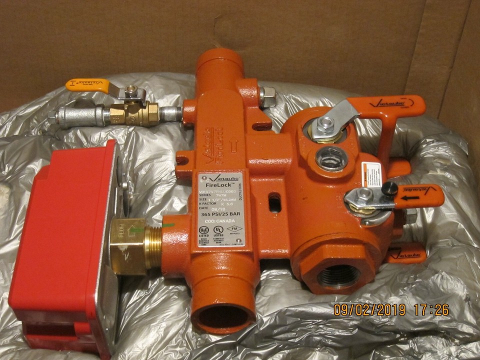 Victaulic FireLock V014747PNLU0560 Series-747 1-1/2" Control Riser ...