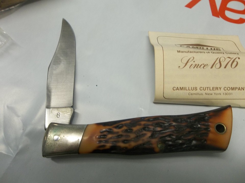 Camillus #8 Sword Brand Pocket knife New York USA w/ box | eBay