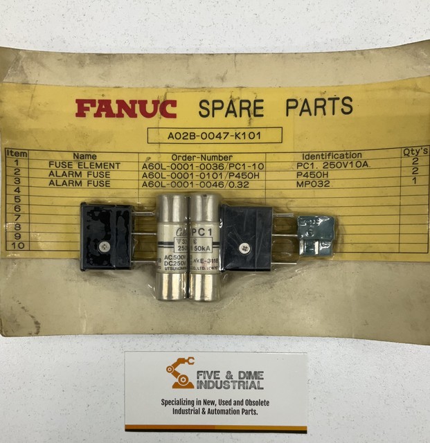 FANUC A02b-0047-k101 Alarm Fuse Element A02B0047K101 for sale online | eBay