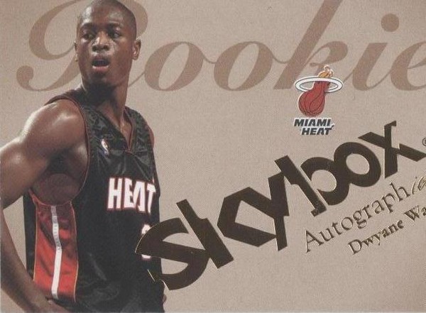 2003-04 Skybox Autographics - #75 Dwyane Wade /1500 (RC) for sale ...