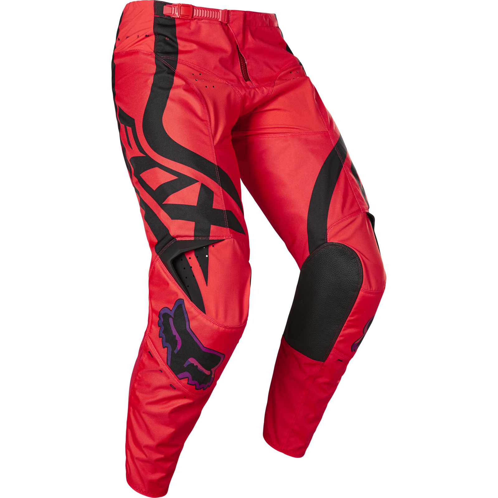 Fox Racing Youth Florescent Red 180 Venz Pants Heat Abrasion Resistant ...