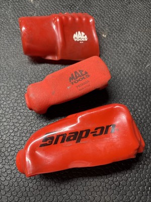 SNAP-ON TOOLS MG725 1/2" AIR IMPACT WRENCH GUN PROTECTIVE BOOT RED ...