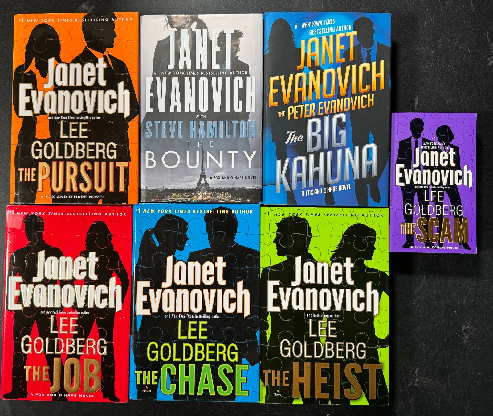 Complete Series Set FOX & O'HARE 1-7 Janet Evanovich Lee Goldberg Lot | eBay