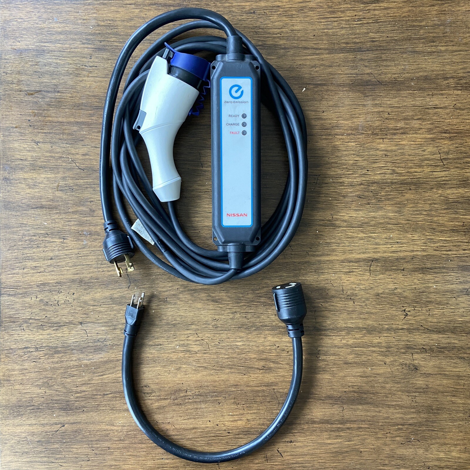 Nissan Leaf Charger EV charging cable 24A NEMA L6-30 240v plug 110v ...