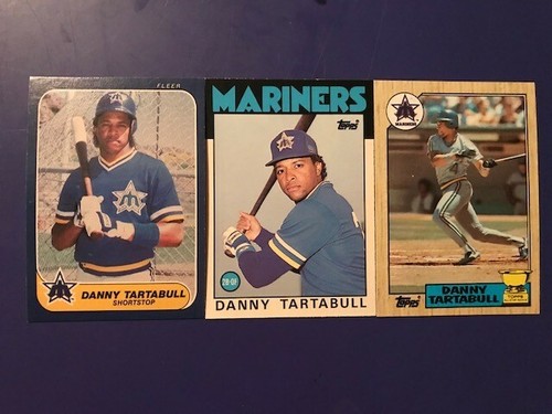 Danny Tartabull Rookie-Year Lot--3 Different Cards | eBay