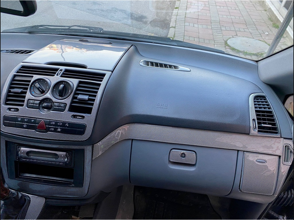 Interior Dash Trim Cover Set for Alfa Romeo 155 92-96 26 PCS Carbon ...